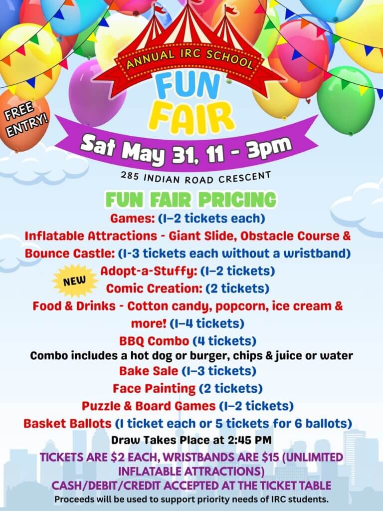 IRC fun fair - Child's Life Kids Event Guide York Region, Toronto ...