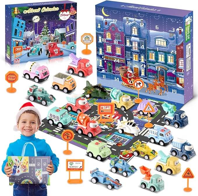 Countdown to Christmas with Candy Free Advent Calendars for Kids ...